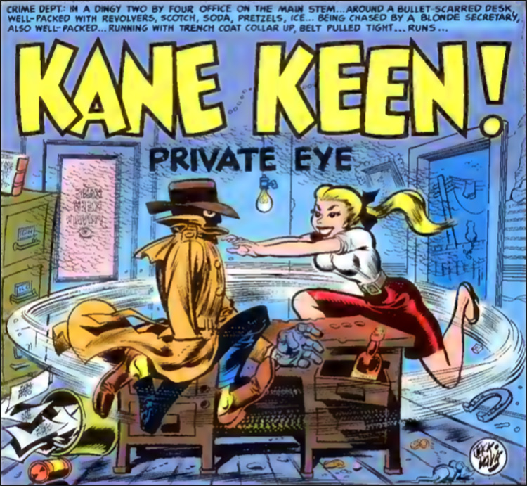 Kane Keen, Private Eye – The Thrilling Detective Web Site